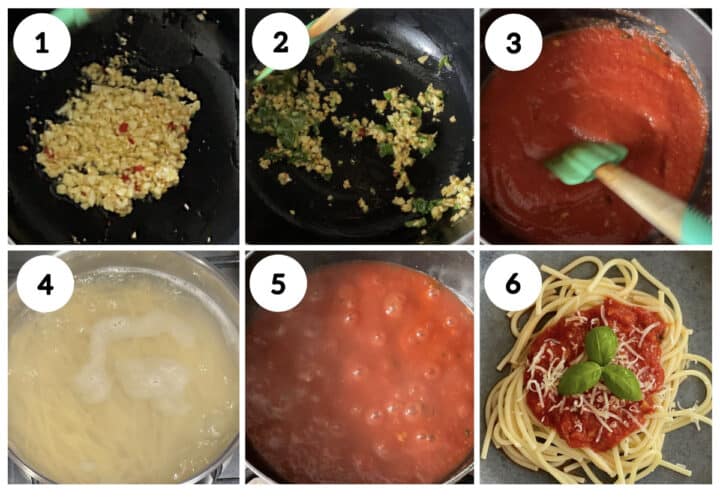 Simple Italian Tomato Spaghetti — Love Incredible Recipes