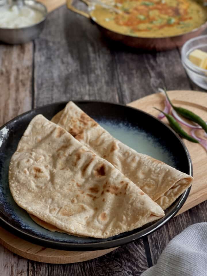 Vegan Roti (Easy Soft Indian Flatbread Recipe) — Love Incredible Recipes