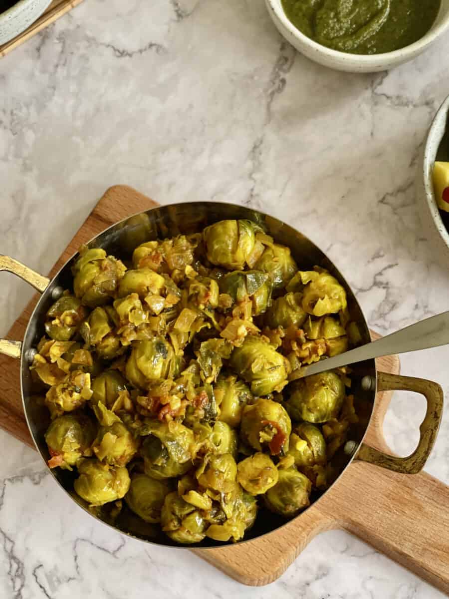 Indian Brussels Sprouts Recipe (Brussels Sabzi) — Love Incredible Recipes