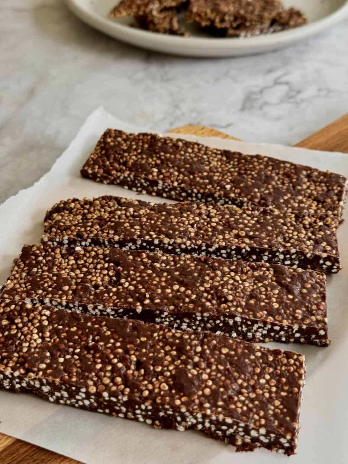 Chocolate Quinoa Crunch Bars — Love Incredible Recipes
