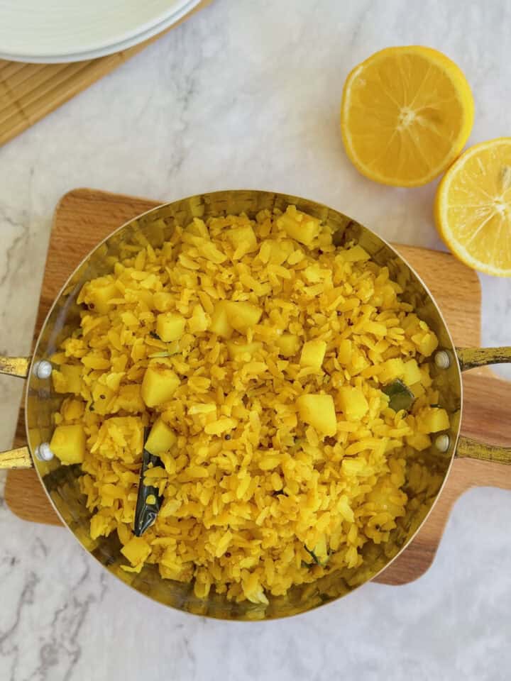 Poha Recipe (Easy Indian-Style Flattened Rice) — Love Incredible Recipes